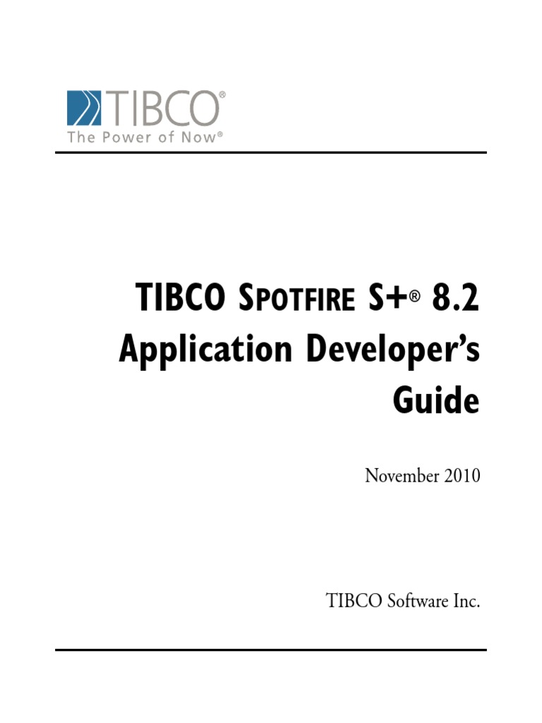 Tibco S S+ 8.2 Application Developer's Guide: Potfire | PDF | Command Line Interface | Graphical ...