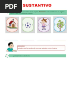 Prueba de Sustantivos Comunes | PDF | Sustantivo | Lingüística