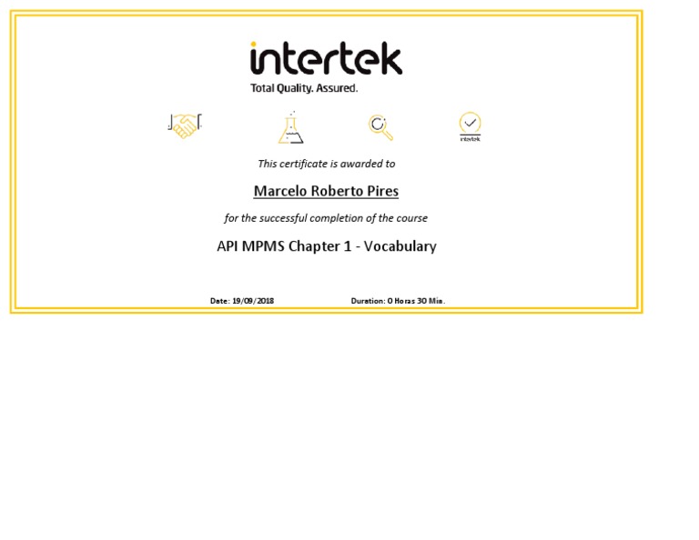 API MPMS Chapter 1 Vocabulary | PDF