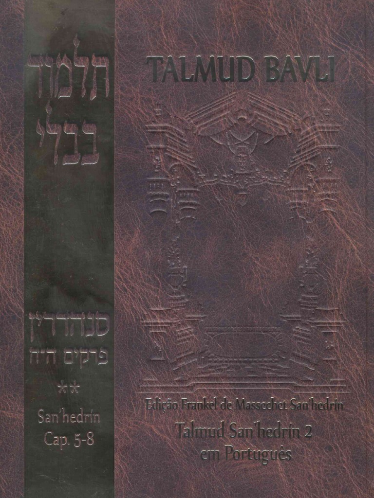Talmud Bavli San'Hedrim v2 | PDF