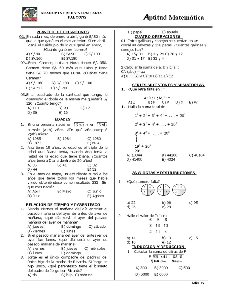 Repaso Verano 3 Bloque | PDF | Matemáticas