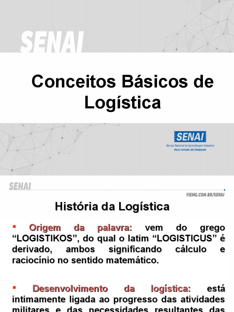 Conceitos Básicos Logística | PDF | Logística | Cadeia de suprimentos