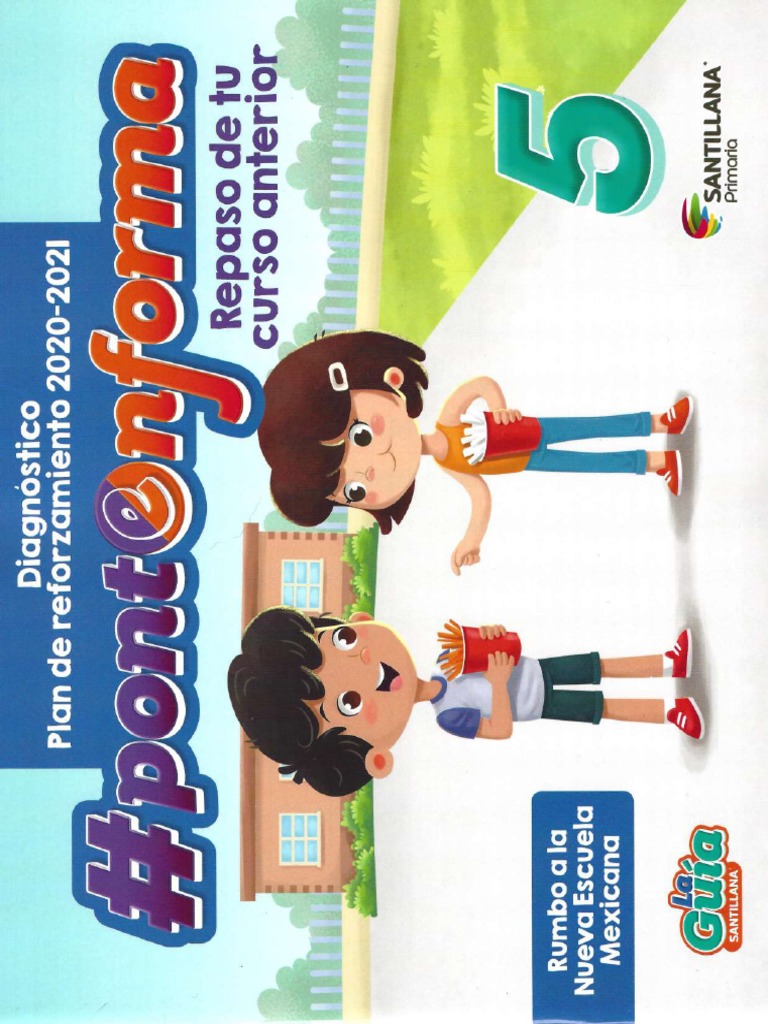 Ponte en Forma 5° Santillana | PDF