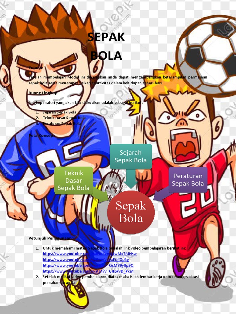 Modul Pembelajaran Sepak Bola | PDF