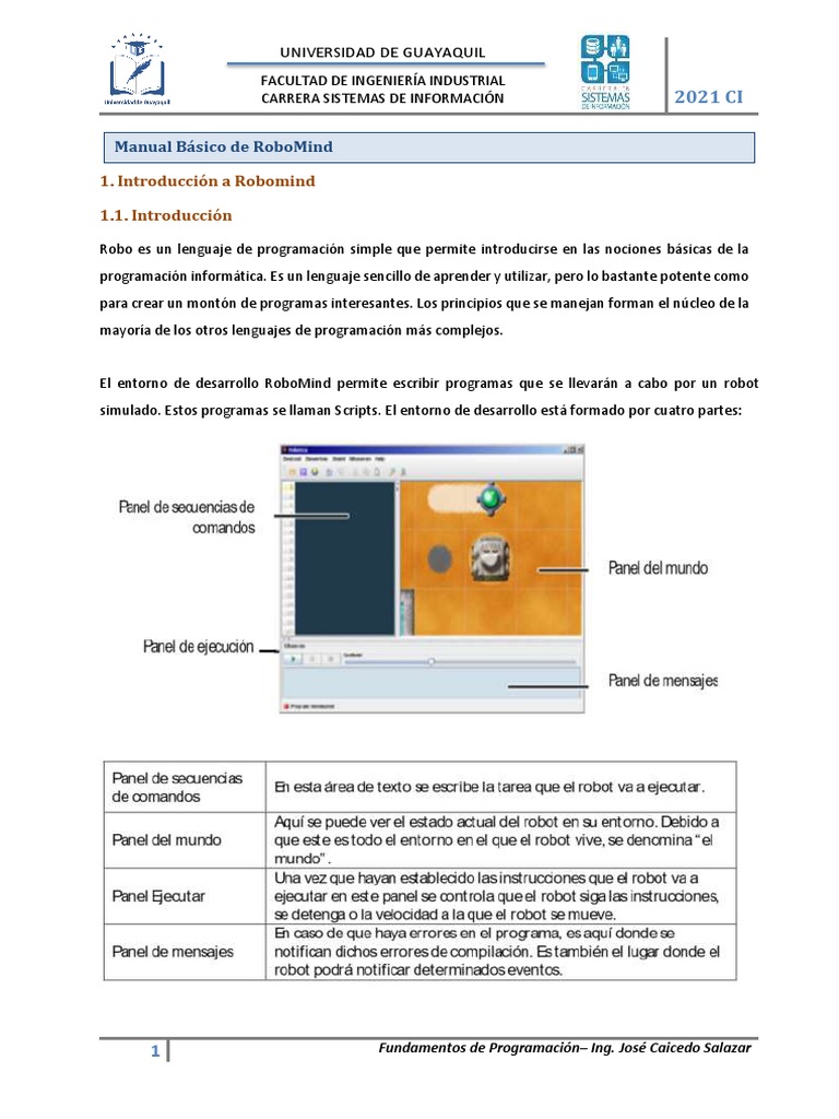 Manual Robomind | PDF