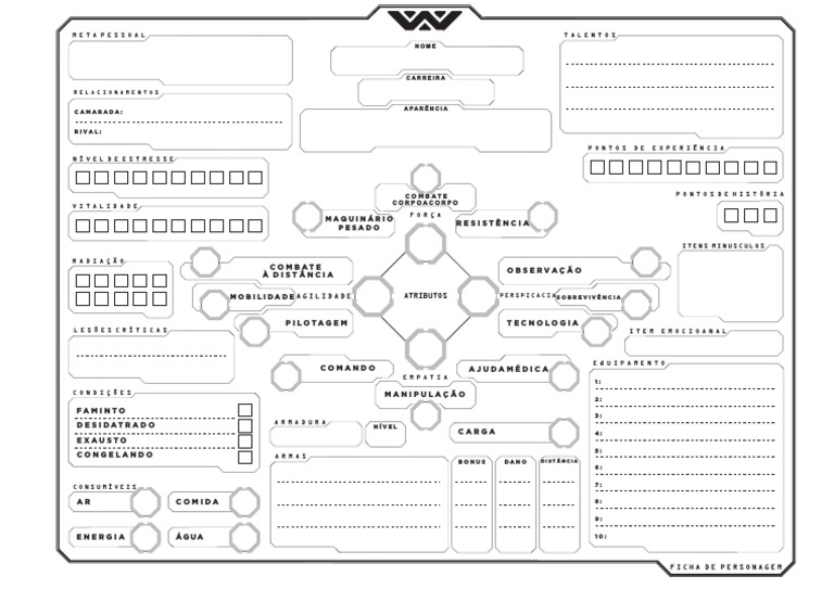 Ficha Alien RPG | PDF
