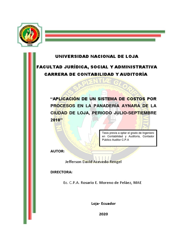 Jefferson David Acevedo Rengel | PDF | Pequeñas y medianas empresas ...