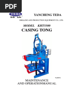 Tubing Power Tong NOV Gill Model 600 Technical Manual | PDF | Lubricant ...