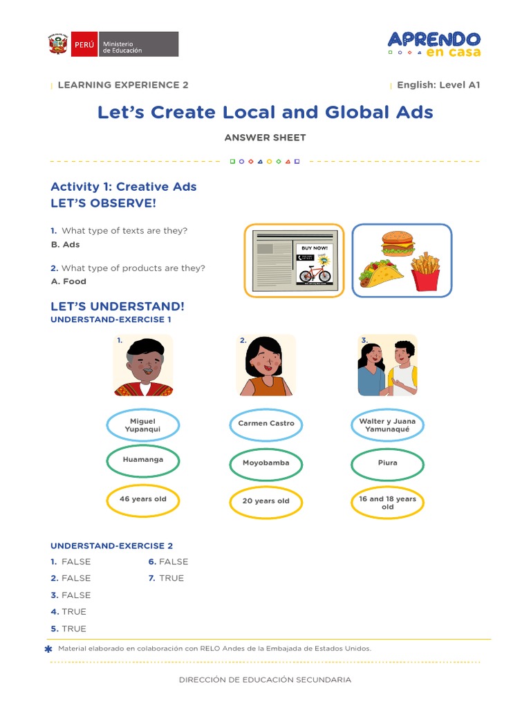 Let's Create Local and Global Ads | PDF