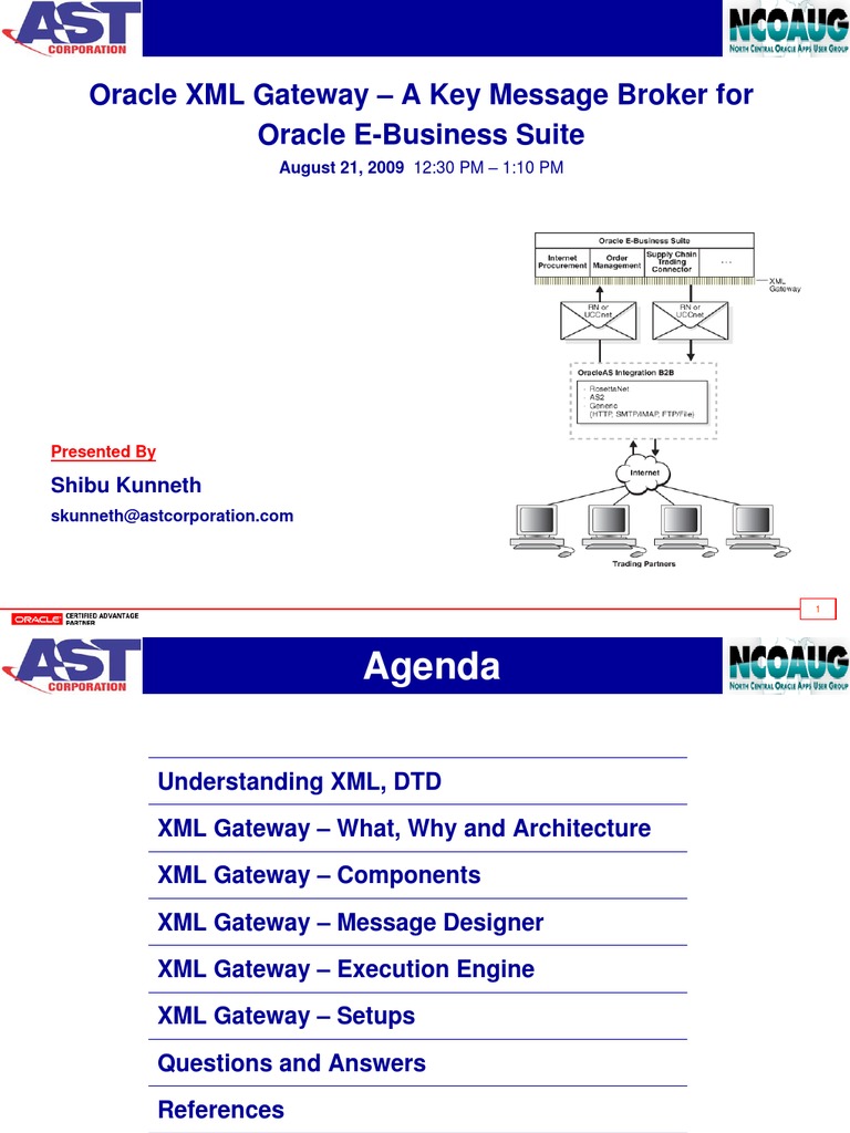 09 - 08 - 21 - Oracle XML Gateway | PDF | Xml | Oracle Database