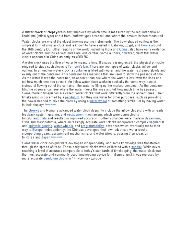 Design Project Write Up | PDF | Clock | Mechanical Engineering