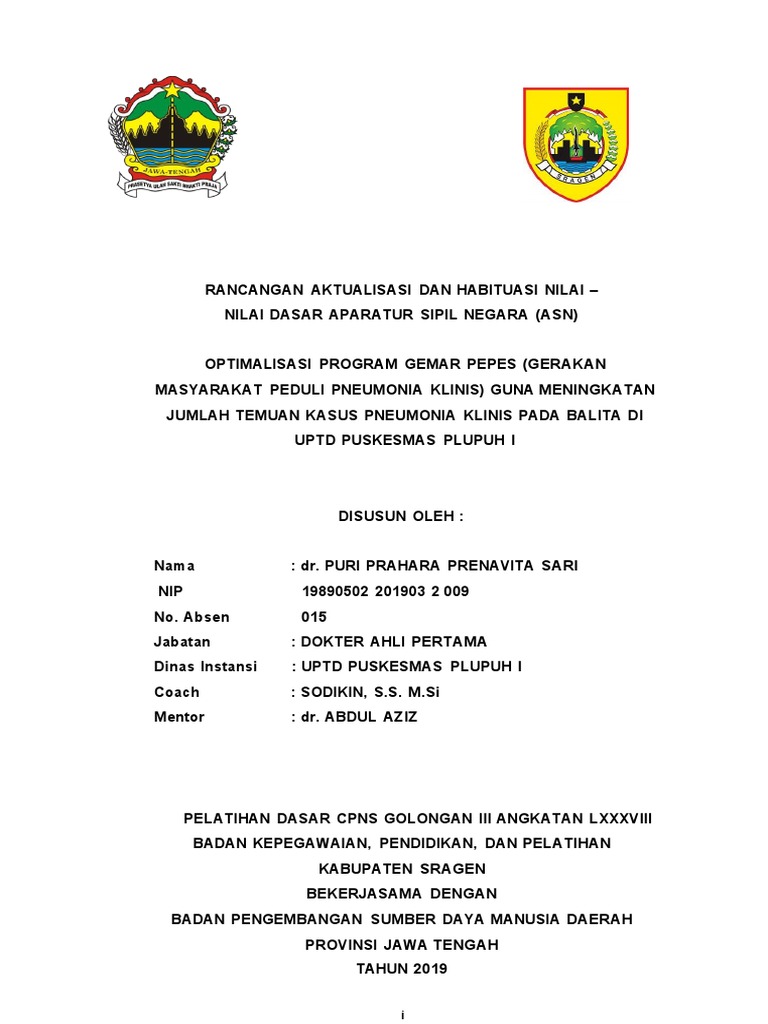AKTUALISASI PURI FIX Ok | PDF AKTUALISASI PURI FIX Ok | PDF