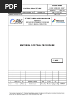 Procedure For Material Preservation | PDF | Construction Management ...