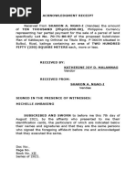 Acknowledgement Receipt Car | PDF | Vehicle Technology | Automotive ...