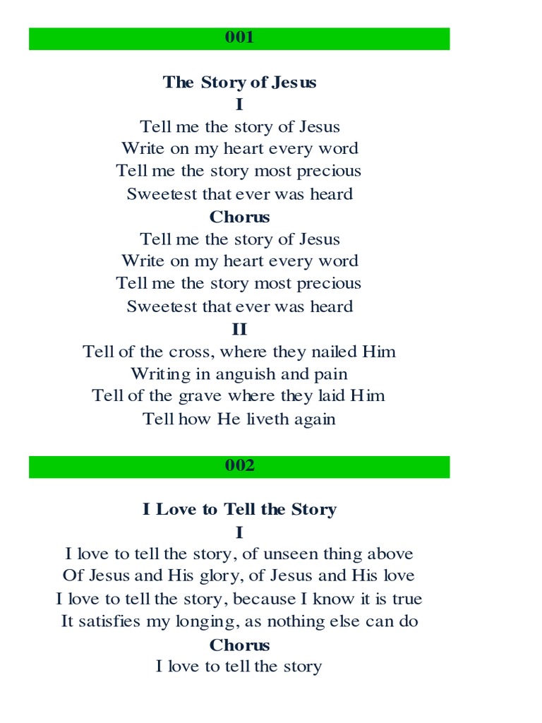 The Story of Jesus | PDF | Jesus | Religious Belief And Doctrine
