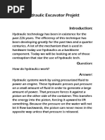 Hydraulic JCB Project | PDF | Pressure | Force