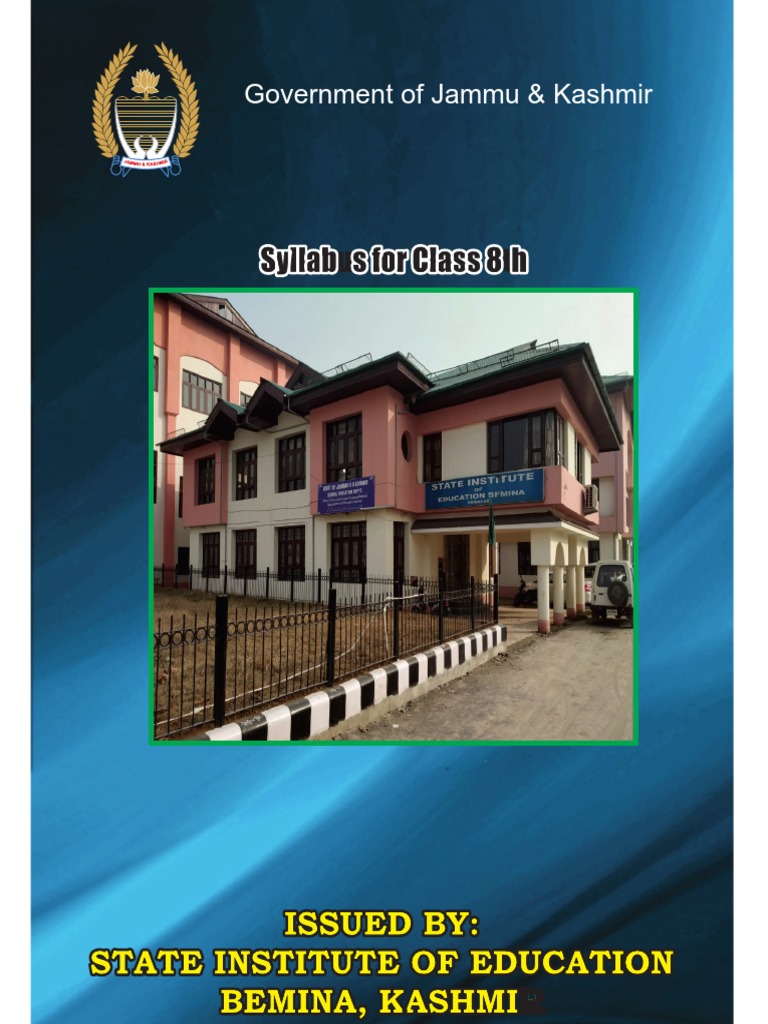 Government of Jammu & Kashmir | PDF | Teachers | Curriculum