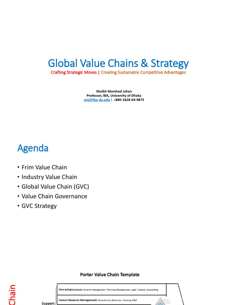 GVC & Strategy | PDF | Supply Chain | Governance