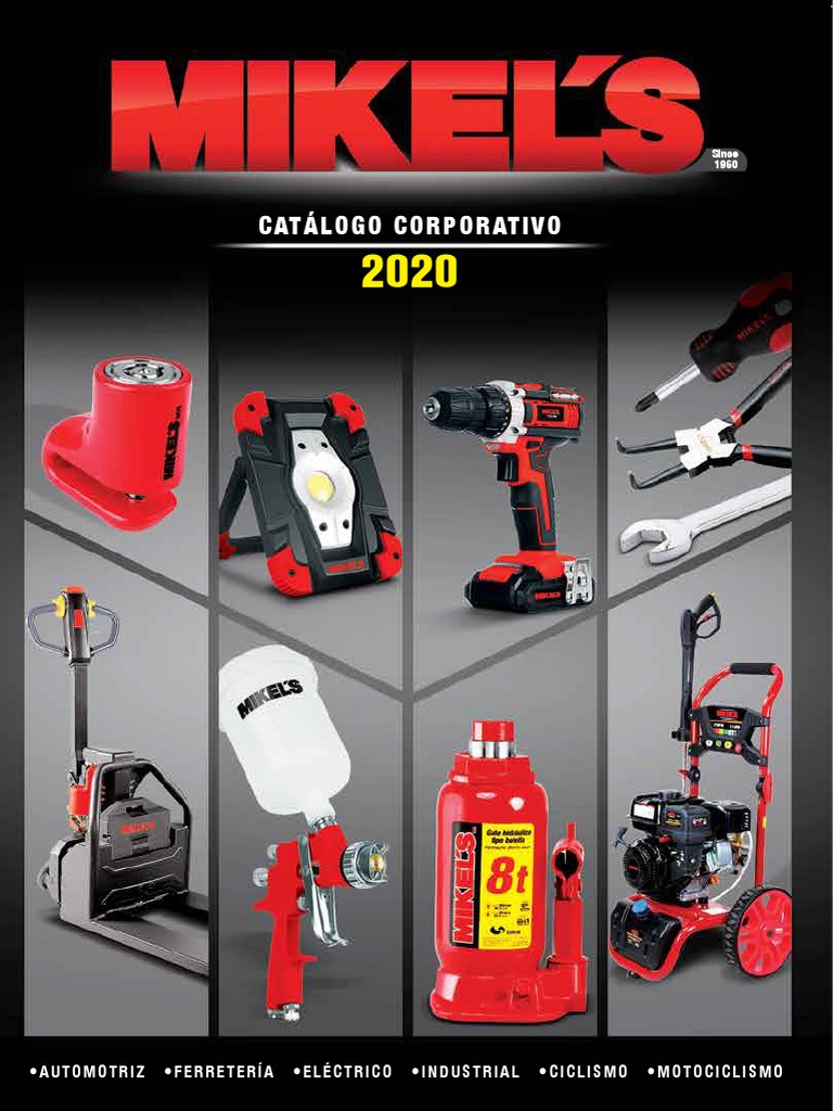 Catalogo2020 MIKELS | PDF | Calidad (comercial) | Bienes manufacturados