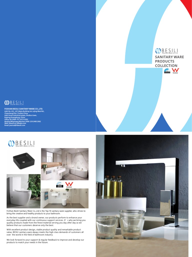 1BESILI Catalogue | PDF | Sink | Tap (Valve)