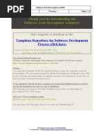 V&V Plan Template | PDF | Software Testing | Verification And Validation