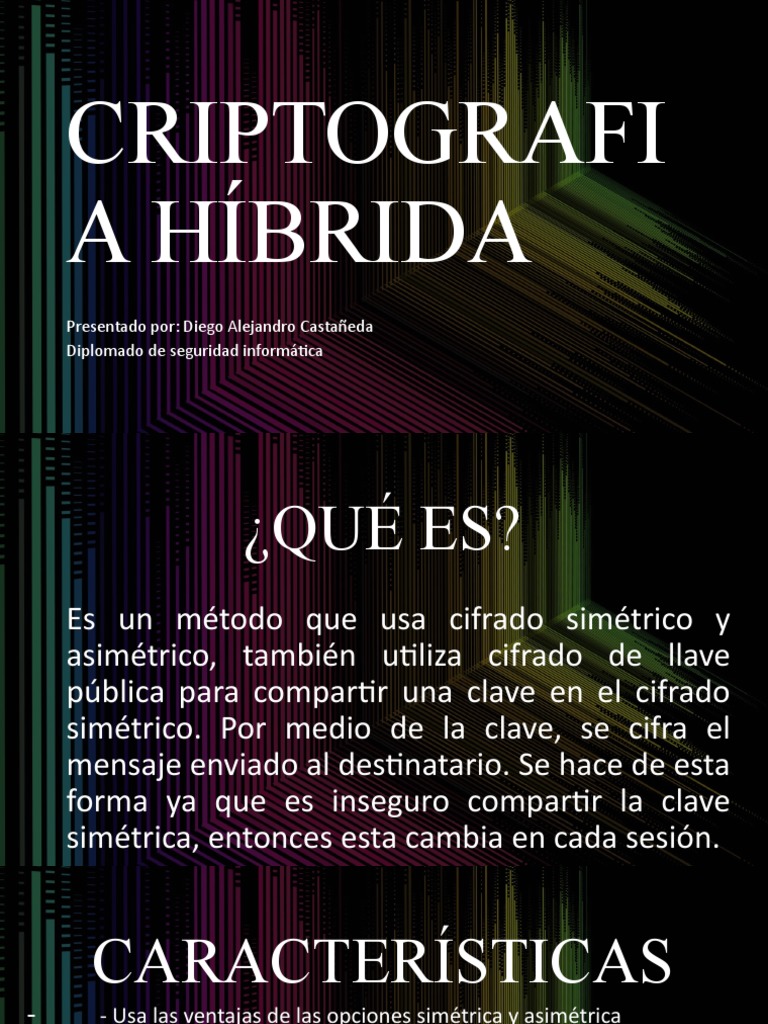 Criptografia Híbrida | PDF | Cifrado | Cibercrimen
