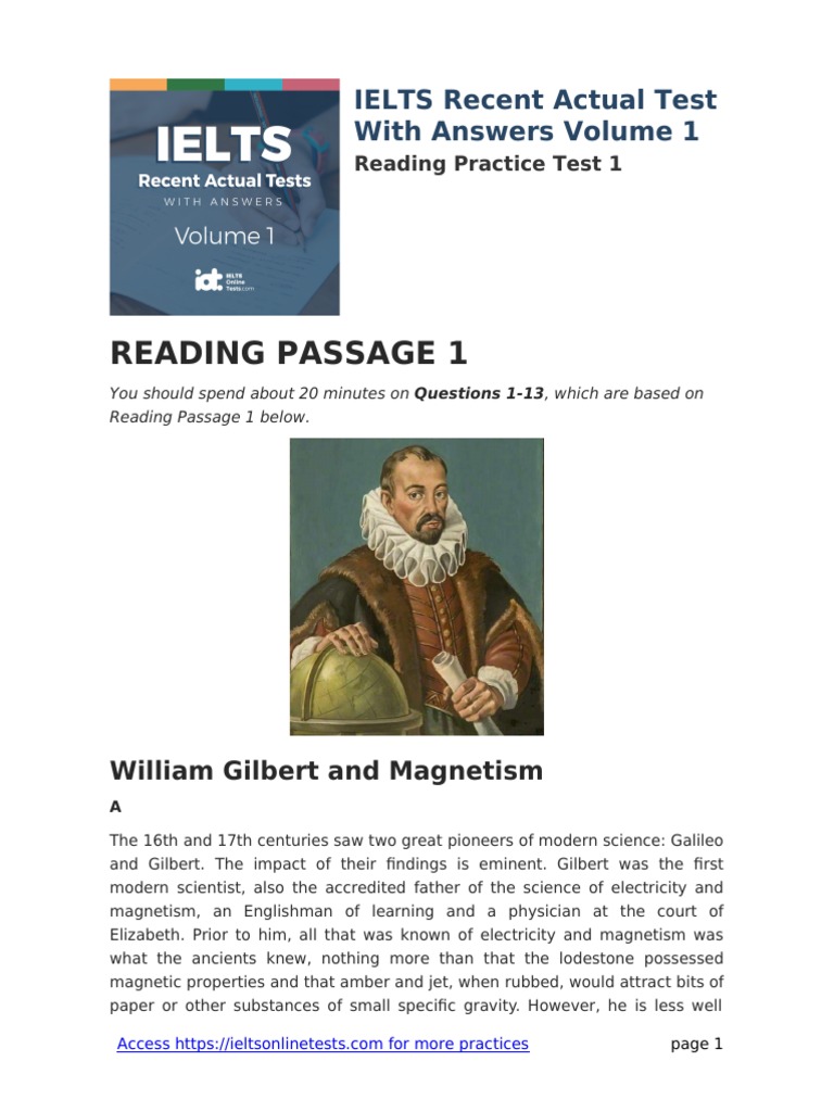 William Gilbert and the Foundation of Modern Magnetism | PDF | Magnet ...