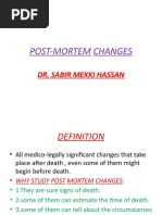 Stages of Post Mortem Lividity and Putrefaction of The Body | PDF | Forensic Science | Decomposition