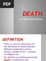 Types of Mortis and Death Determination | PDF | Death | Brainstem