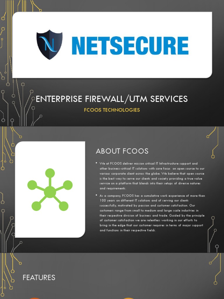 Fcoos - Netsecure - 1.0 DTD 05082020 | PDF | Computer Network ...