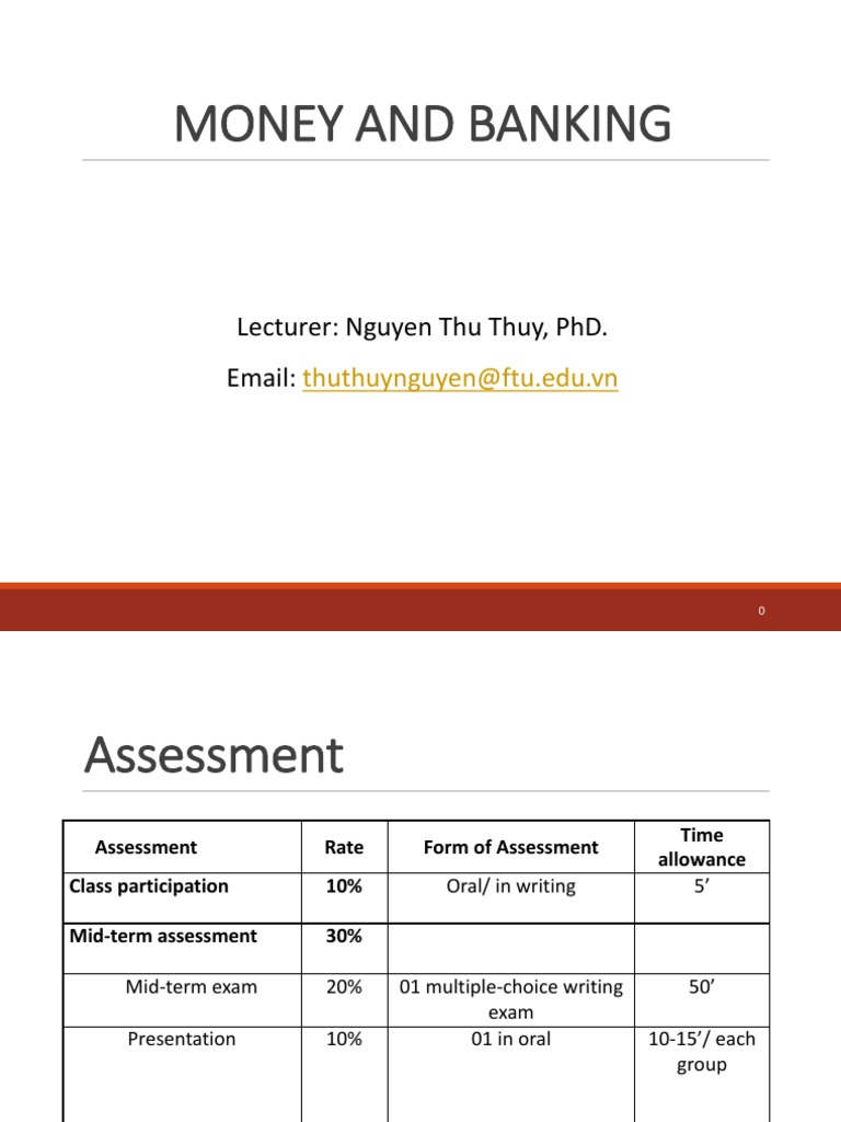 Chapter 1 Introduction To Money and Banking | PDF | Money | Banks