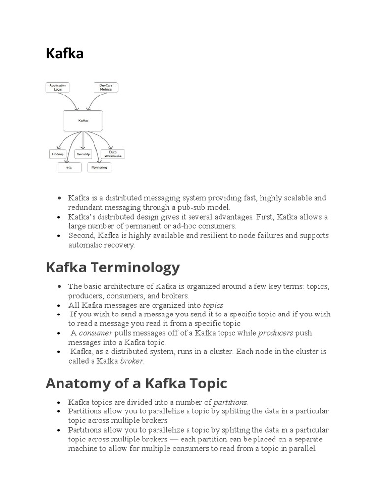 Kafka Terminology | PDF | Computer Programming | Computer Networking