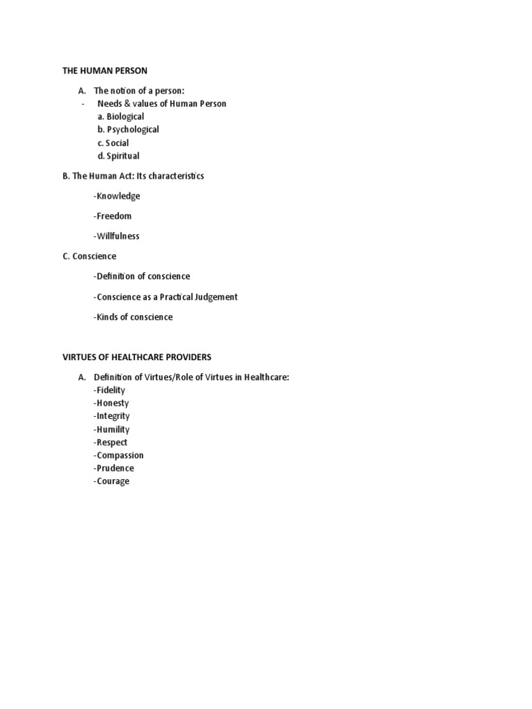 The Human Person Script | PDF | Self Esteem | Psychological Concepts