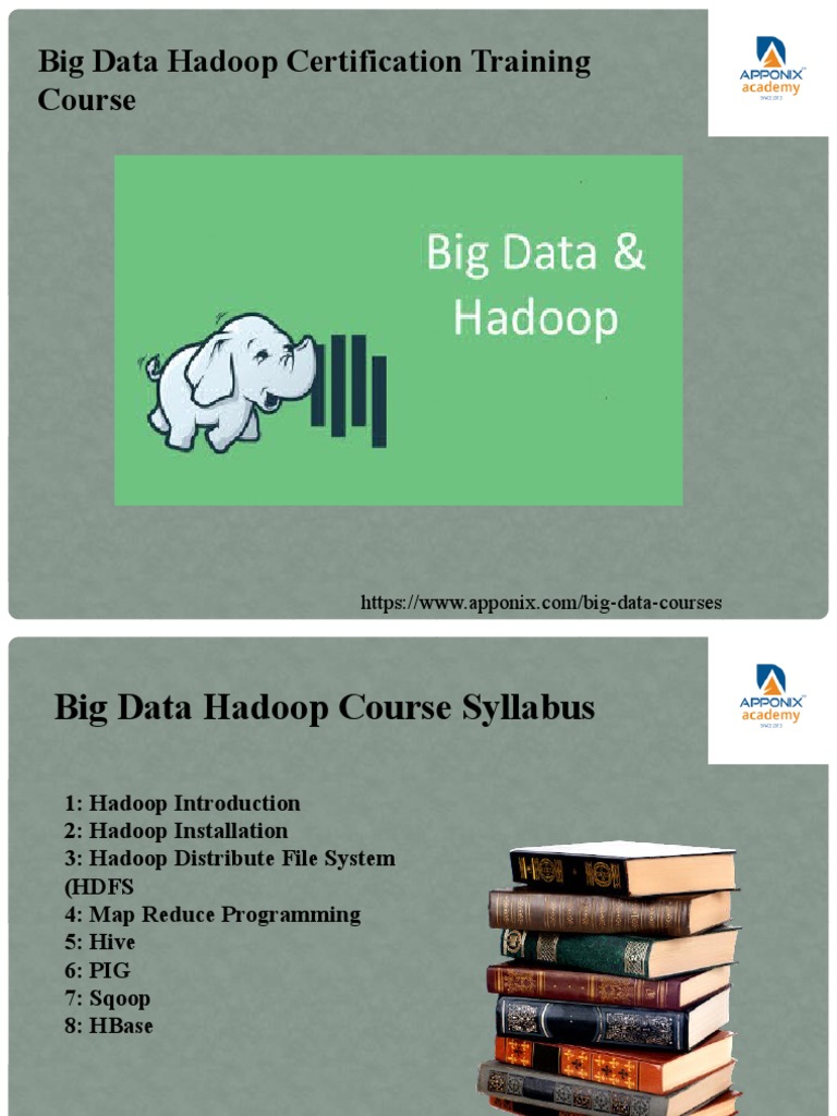 Big Data Hadoop Certification Training Course | Download Free PDF | Apache Hadoop | Big Data