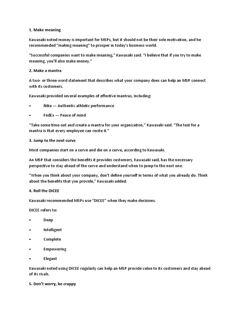 Guy Kawasaki Pdf Cognition Business