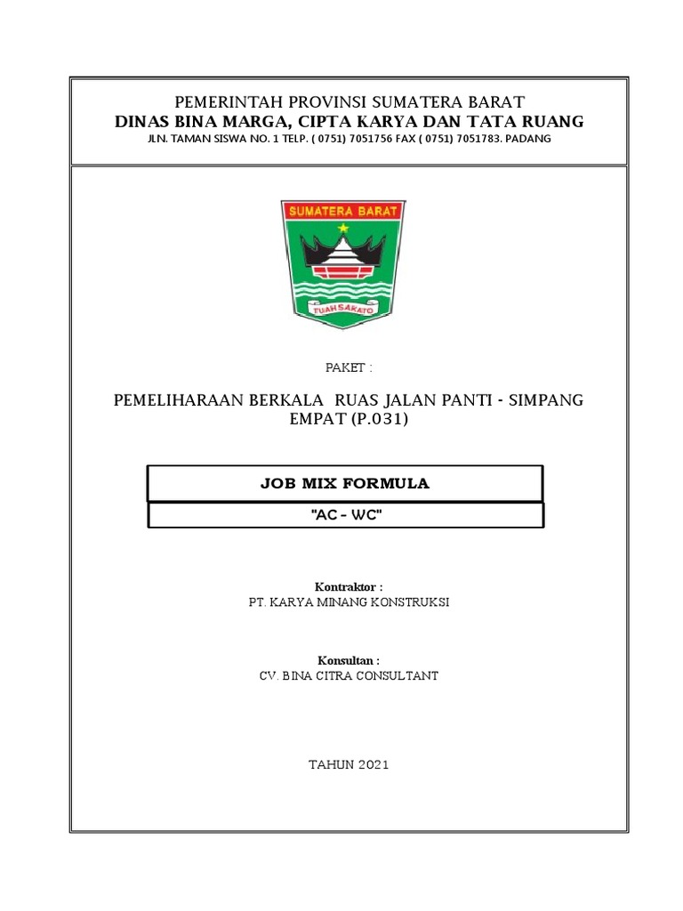 3 JMF Ac-Wc Panti | PDF