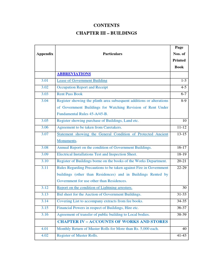 Works Department Manual V2-2 | PDF | Lease | Electrical Connector