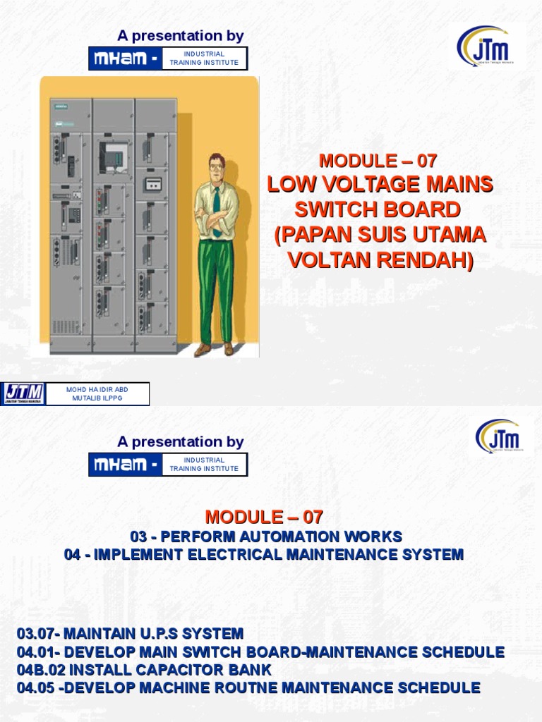 Latihan 1 Papan Suis Utama | PDF