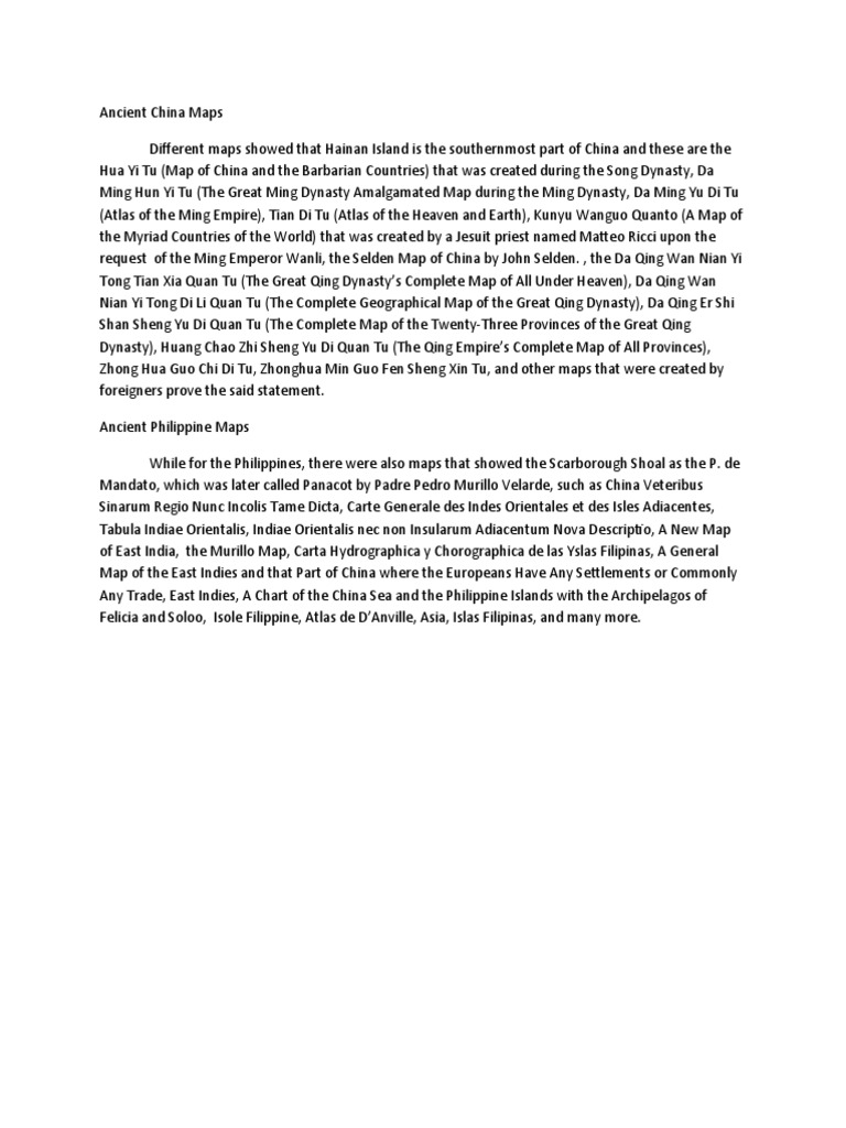 Ancient China Maps | PDF | History