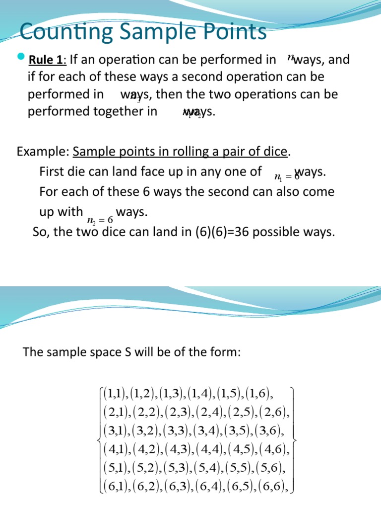 Counting Sample Points & Permutations | PDF | Probability | Mathematics