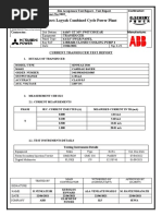 Vacuum Circuit Breaker Test Report | PDF | Relay | Power (Physics)