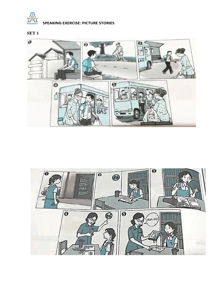 Picture Stories (Set 1 - Set 5) | PDF | Language Arts & Discipline ...