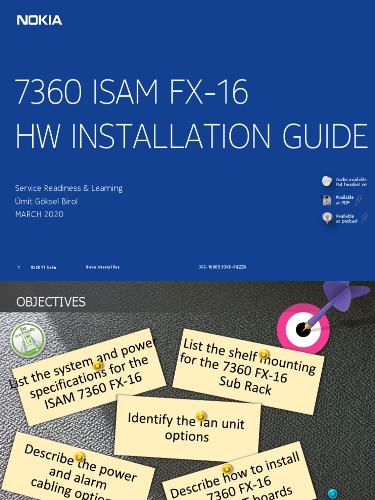 7360 ISAM FX-16 HW Installation Guideline | PDF | Optical Fiber | Ethernet