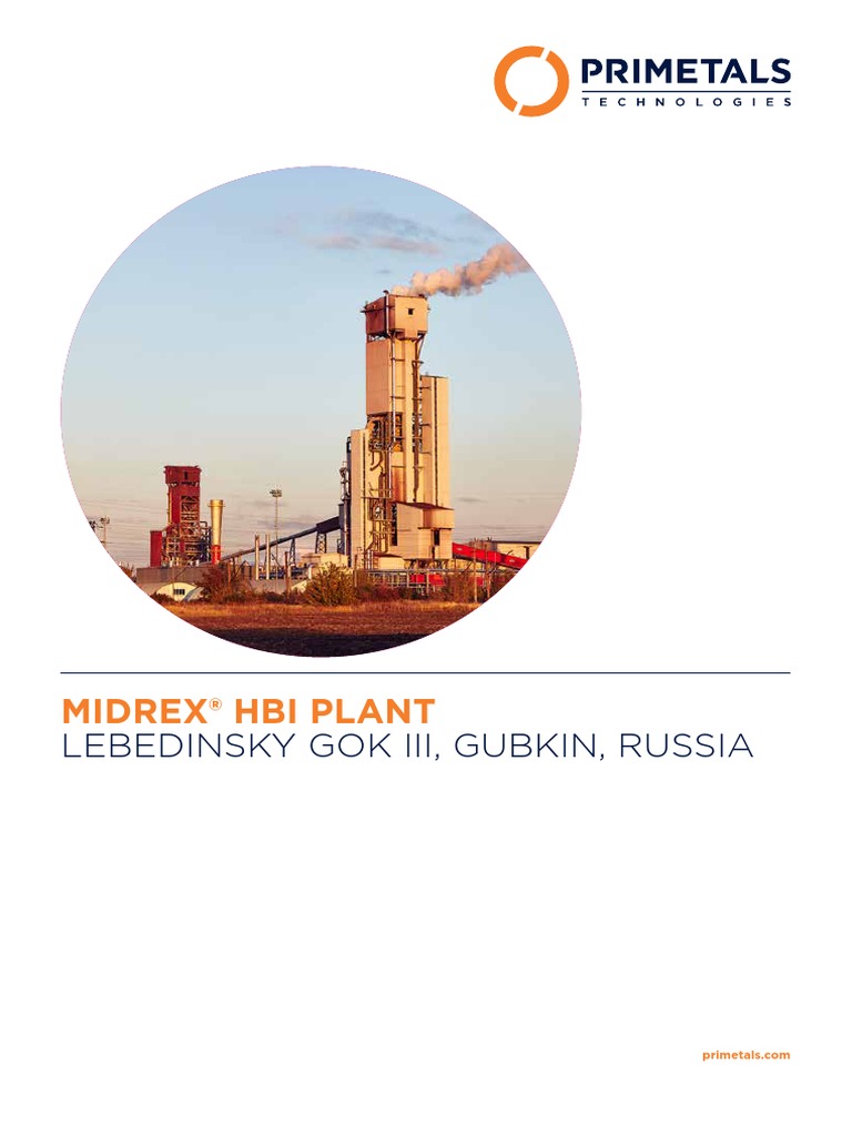 Midrex Hbi Plant | PDF | Natural Gas | Iron Ore