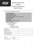 ICT COC Level I Exam Sheet With Answer | PDF