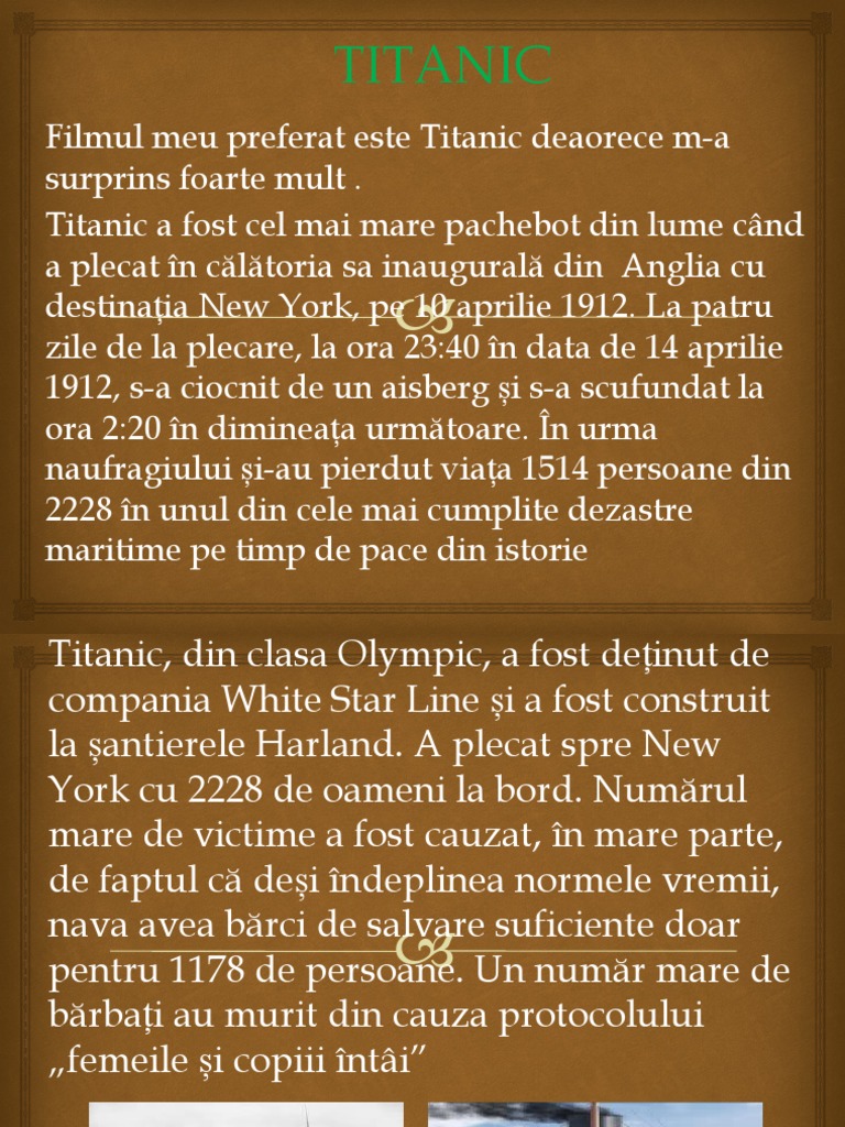 Titanic | PDF