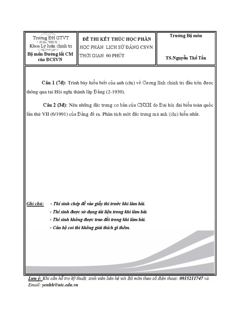 Đề thi LSD.cs1-đã chuyển đổi | PDF