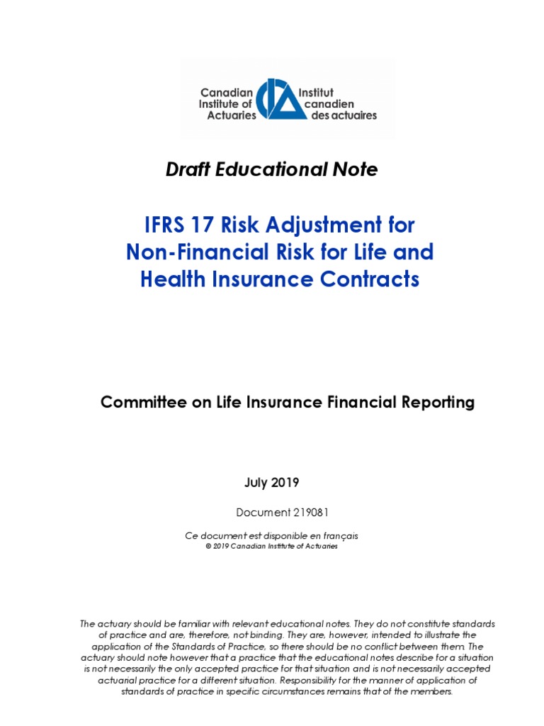 ifrs-17-risk-adjustment-for-non-financial-risk-for-life-and-health
