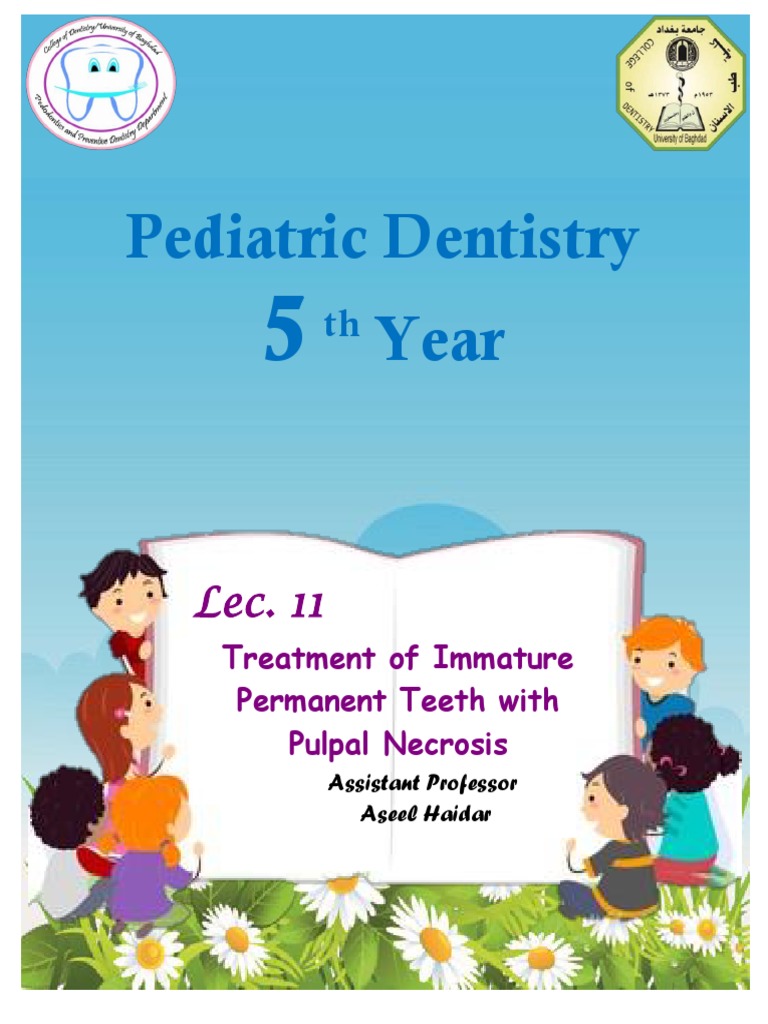 11-Treatment of Immature Permanent Teeth With Pulpal Necrosis | PDF ...