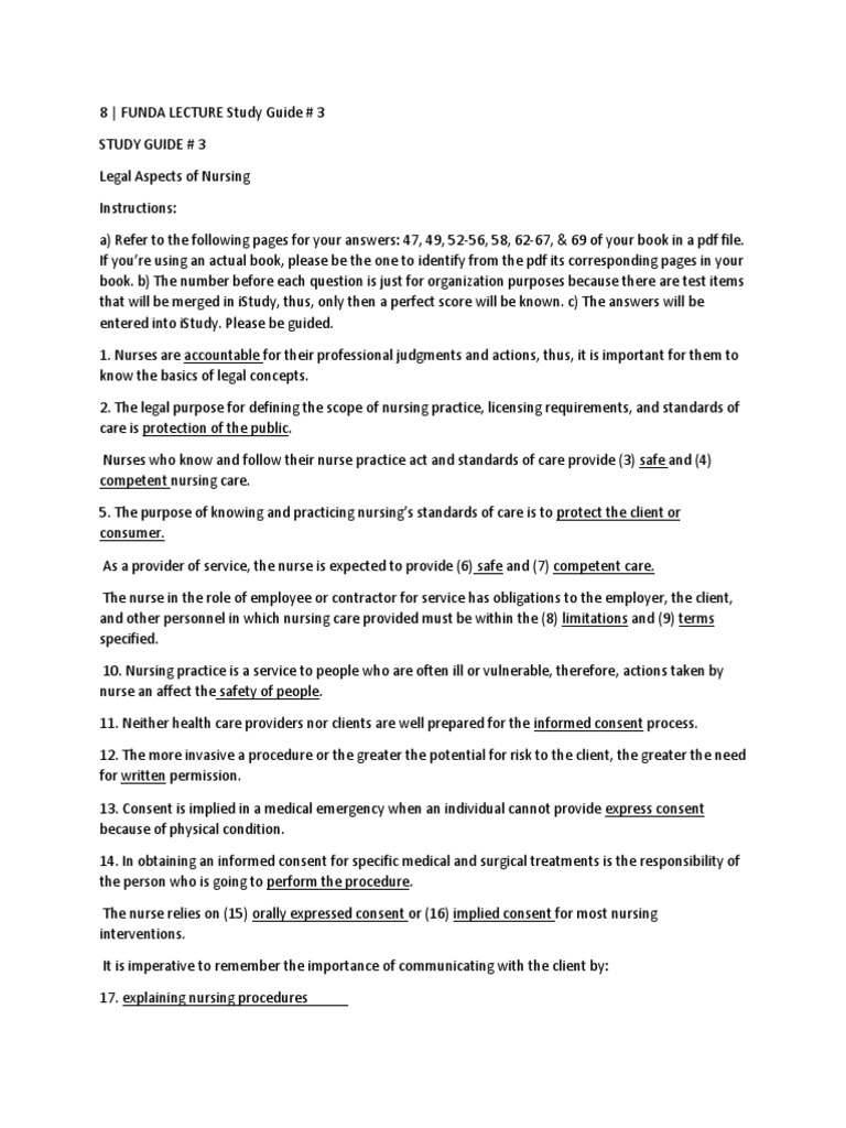 Funda Lecture SG #3 | Download Free PDF | Informed Consent | Consent